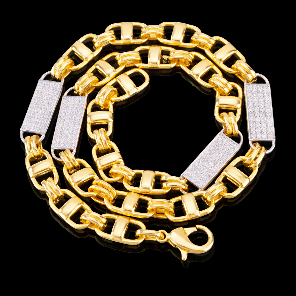 8MM Bicolor Magnum King Chain – ICED OUT
